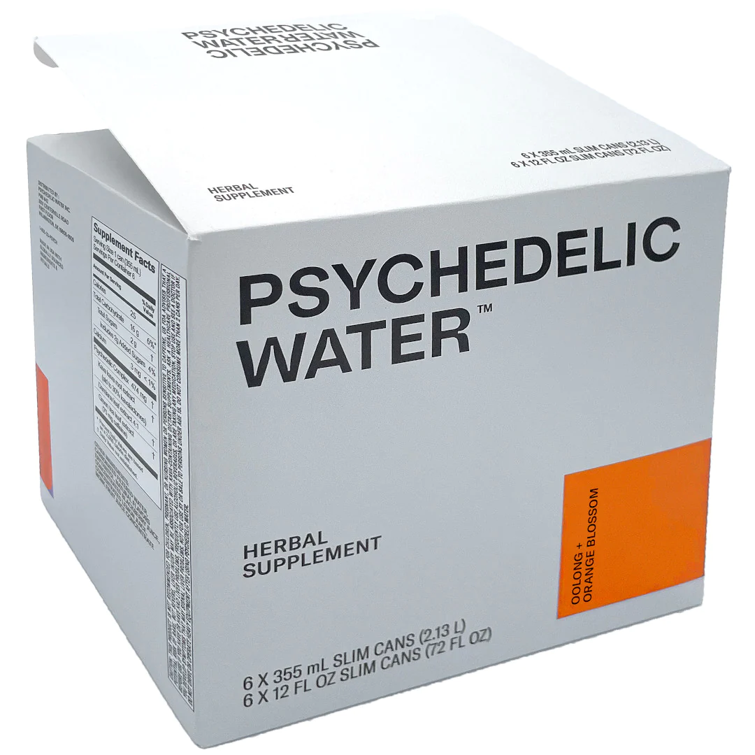 PSYCHEDELIC WATER Oolong + Orange Blossom (6-pack) - Online legal ...