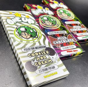 One Up Mushroom Chocolate Bar - Online legal Psychedelics